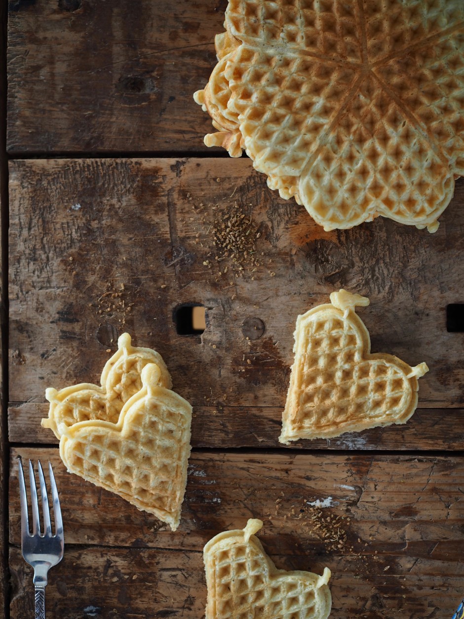 Aniseed Waffles (Vafler med Anis) - North Wild Kitchen
