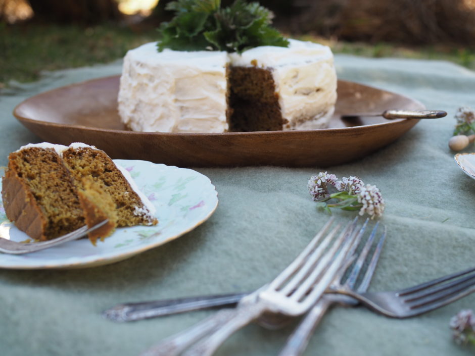 Nettle & Honey Cake (Brenneslekake) - North Wild Kitchen