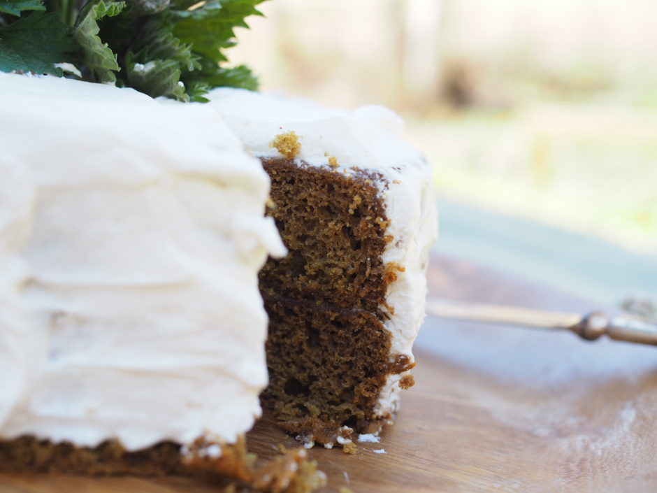 Nettle & Honey Cake (Brenneslekake) - North Wild Kitchen