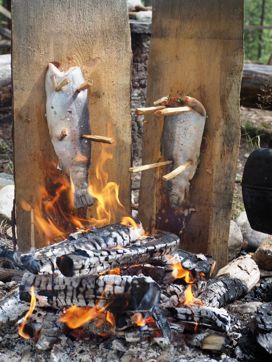 Viking Plankefisk and Rugbrød (Plank Fish and Rye Bread) - North Wild ...