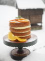 Sirupskake (Layered Spice Cake with Candied Oranges ) - North Wild Kitchen