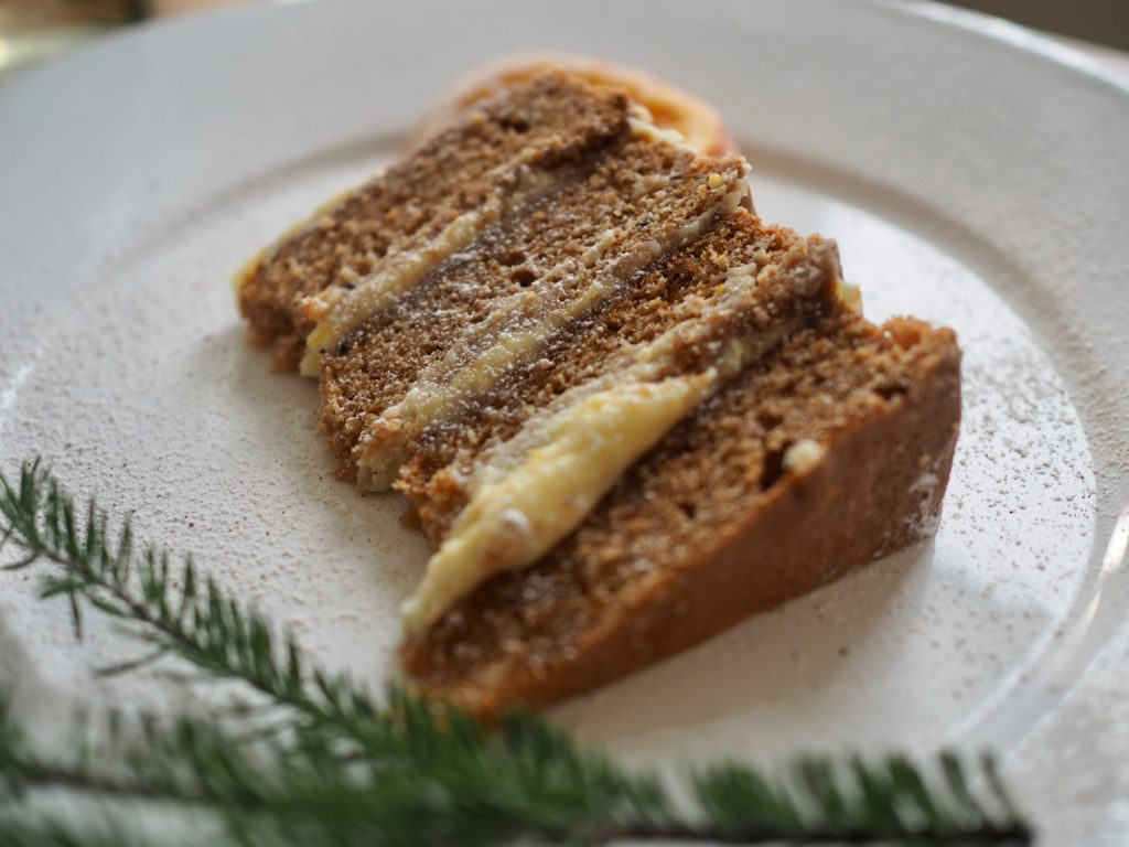 Sirupskake (Layered Spice Cake with Candied Oranges ) - North Wild Kitchen