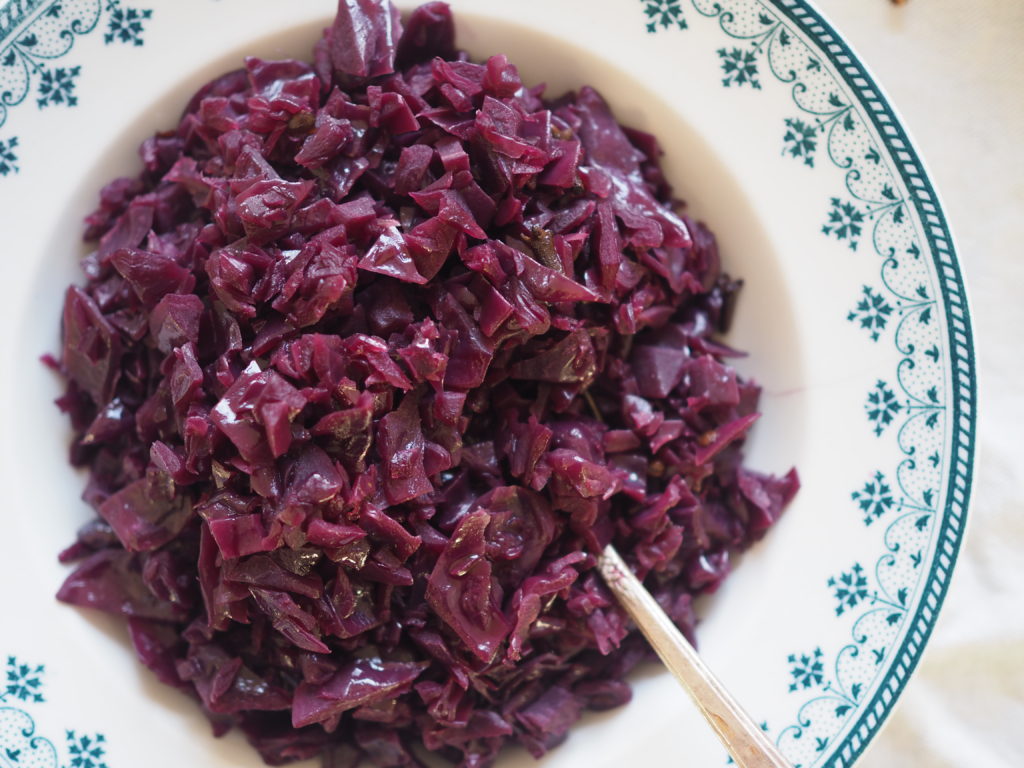 Rødkål (Sweet and Sour Braised Red Cabbage) - North Wild Kitchen