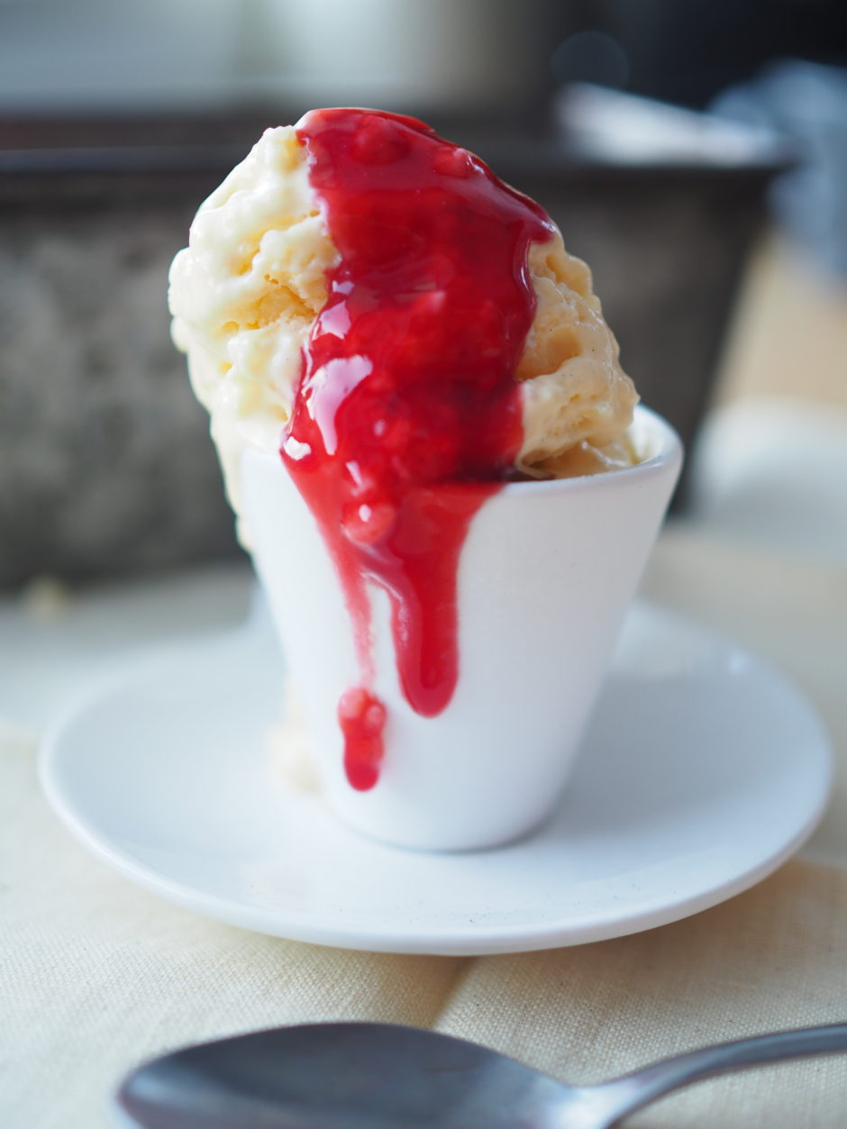 Rice Porridge Ice Cream (Risengrynsgrøt Iskrem) - North Wild Kitchen