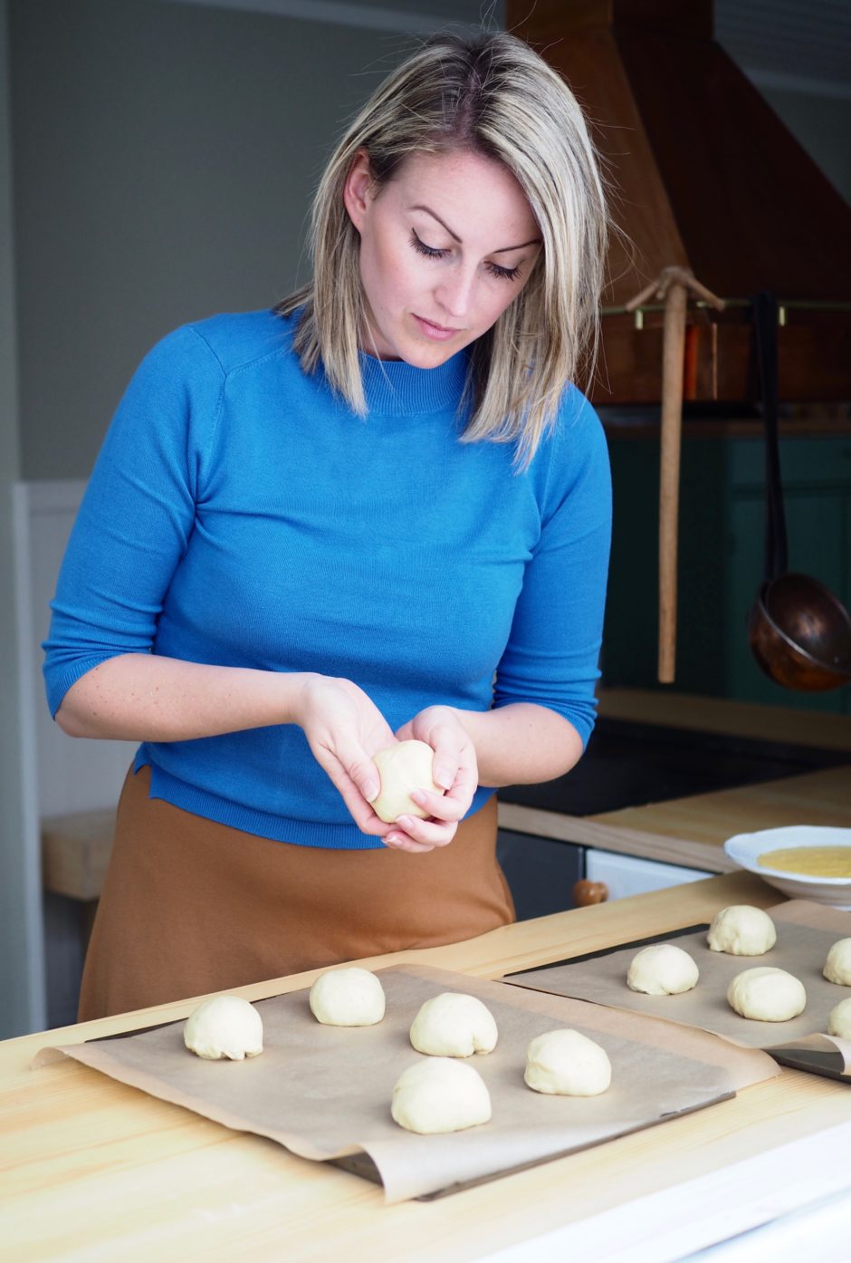 Skoleboller (Norwegian Buns with Custard & Coconut) - North Wild Kitchen
