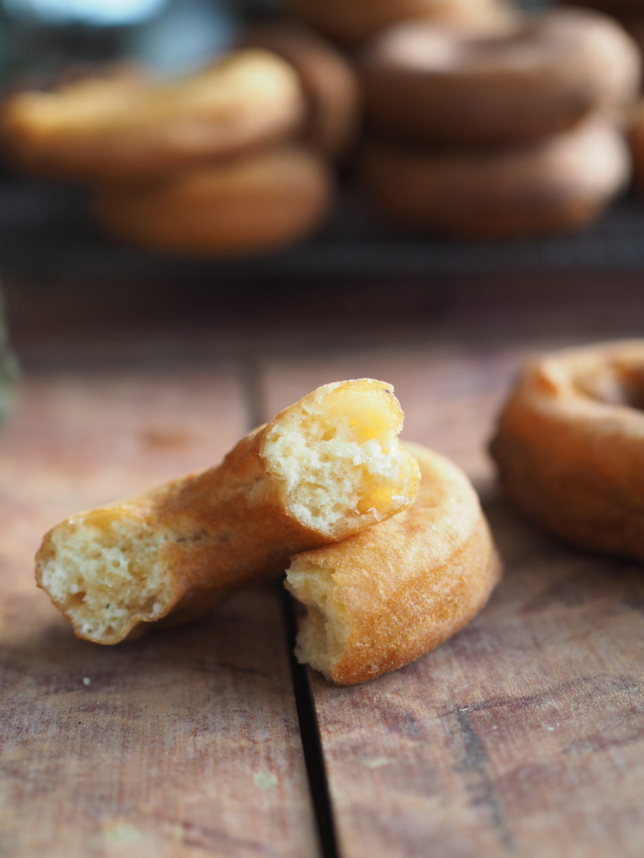 Smultringer (Norwegian Doughnuts) Served with a Simple Apple Glaze ...