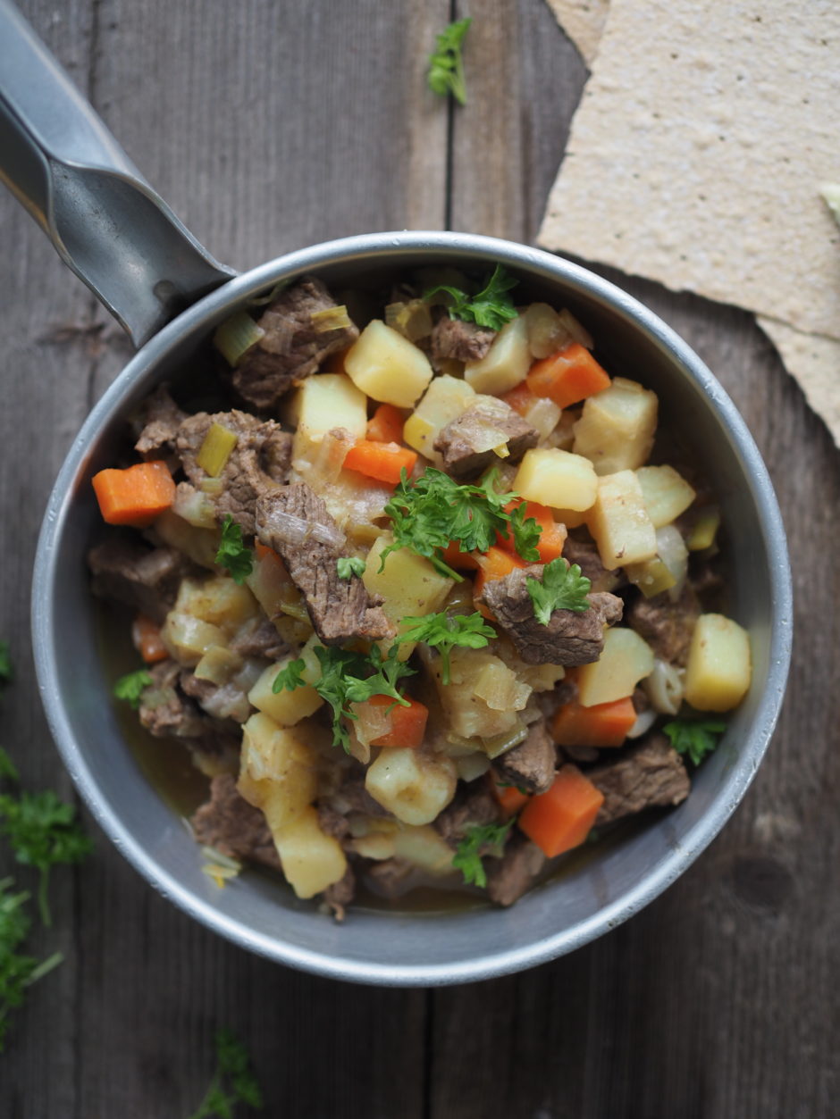 Beef and Vegetable Stew (Brun Lapskaus) - North Wild Kitchen