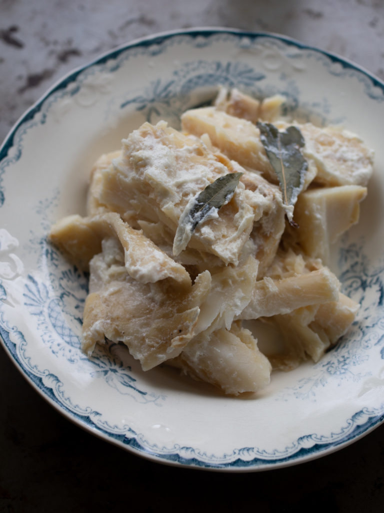 Baked Salt Cod with Potatoes and Celeriac (Klippfisk med sellerirot- og ...