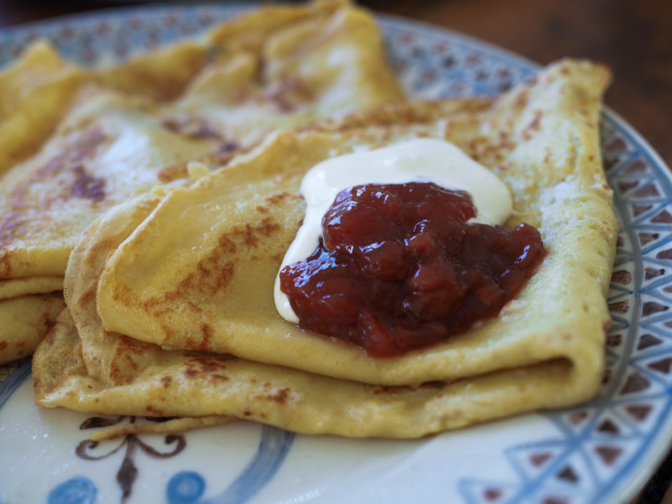 Pannekaker (Norwegian Pancakes) - North Wild Kitchen