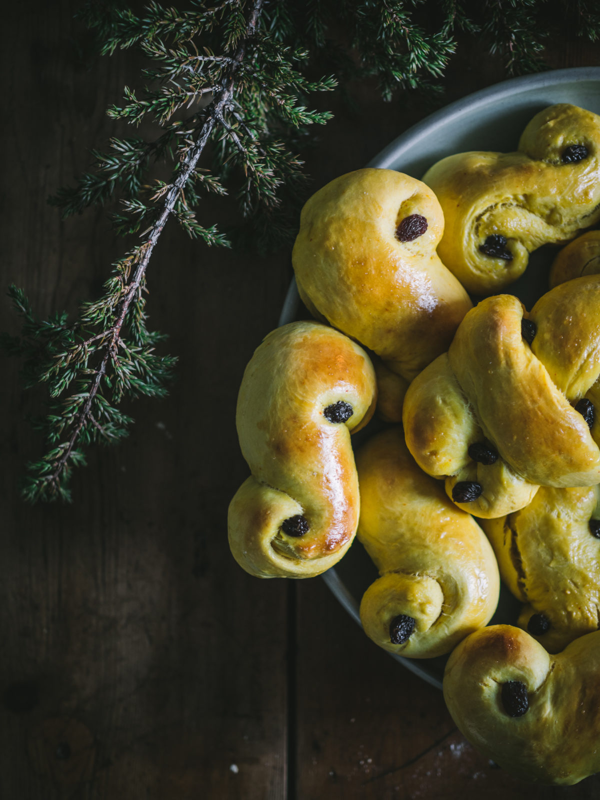 St. Lucia Saffron Buns (Lussekatter) - North Wild Kitchen