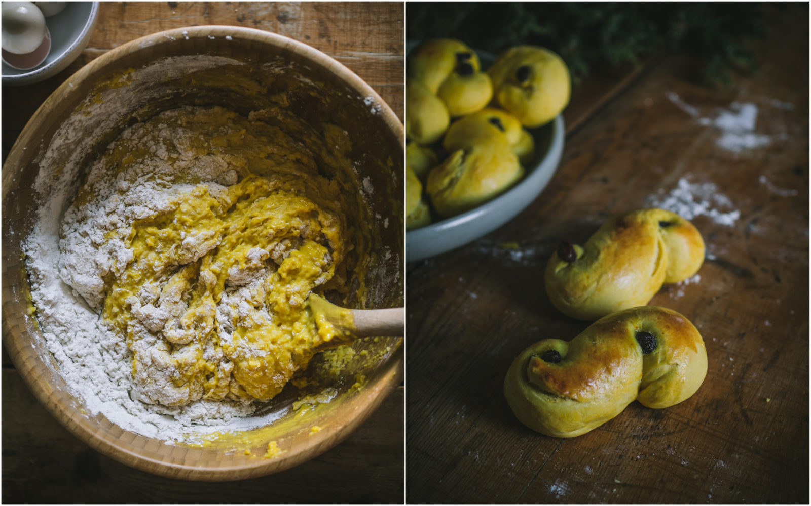 St. Lucia Saffron Buns (Lussekatter) - North Wild Kitchen