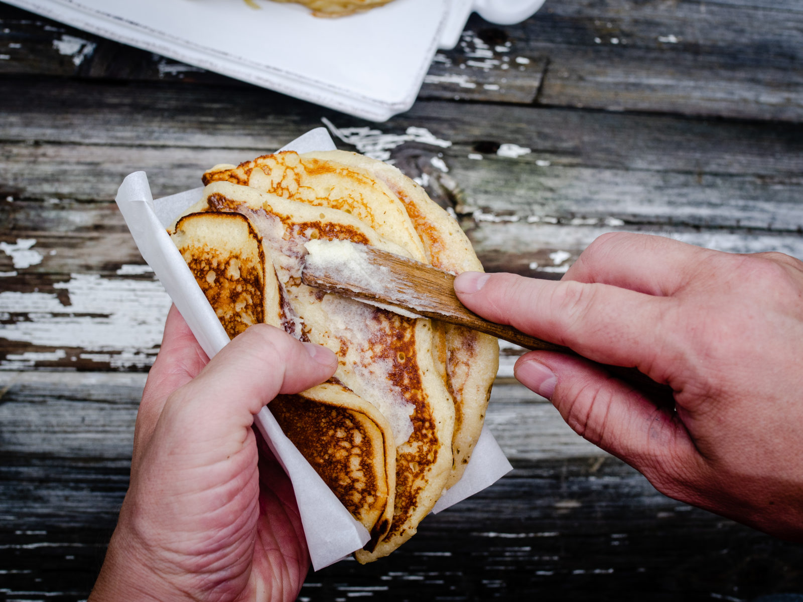 Norwegian Griddle Cakes with Buttercream (Sveler med Smørkrem) - North Wild Kitchen