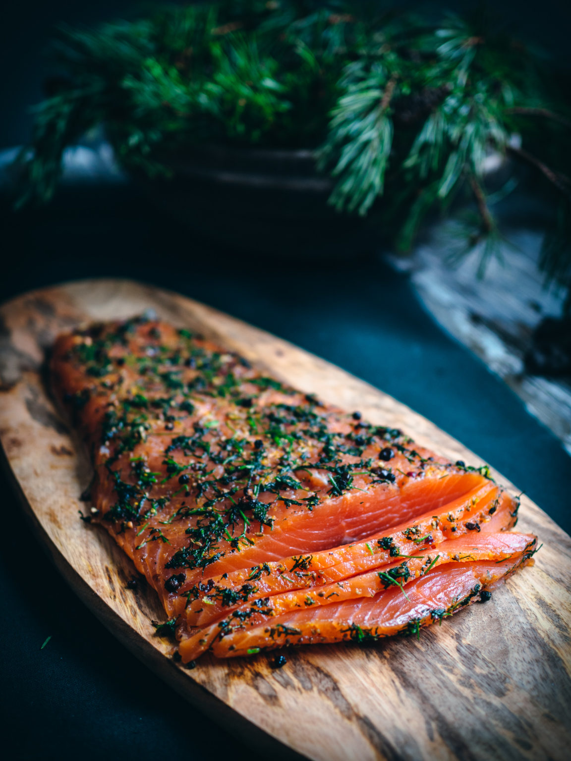 Winter Spiced Gravlax (gravlaks med vinterkrydder) - North Wild Kitchen