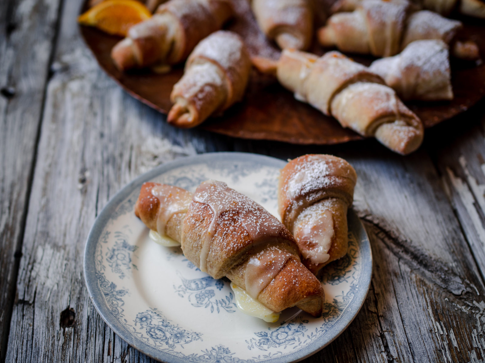 Rye, Honey & Orange Horns - North Wild Kitchen