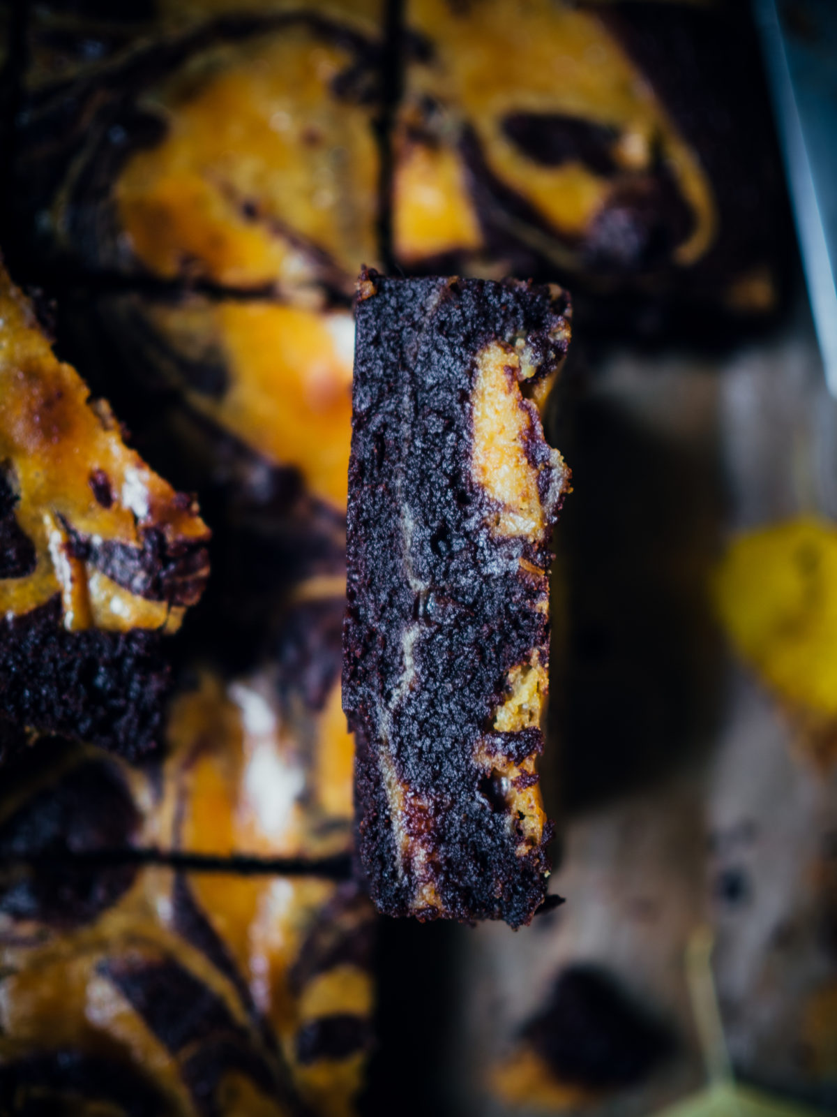 Brown Cheese Cream Brownies (Brownies med Brunost) - North Wild Kitchen