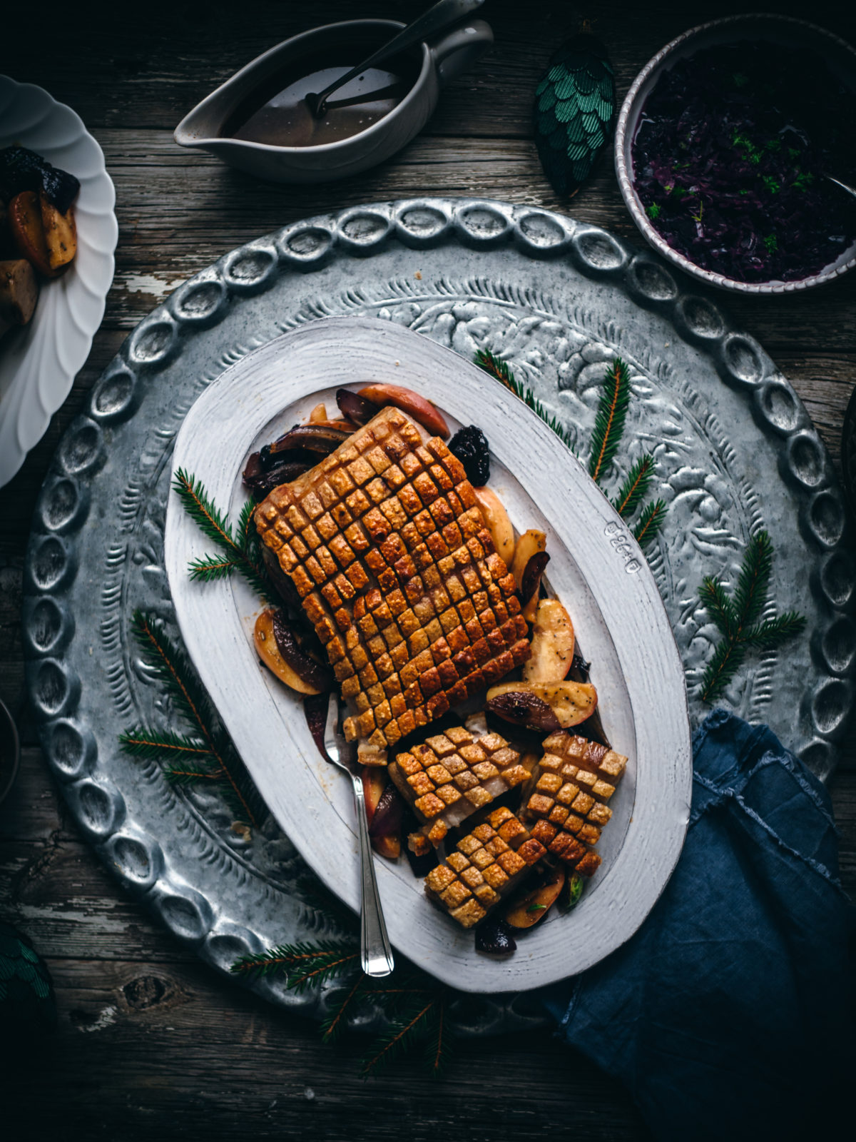 Norwegian Roasted Pork Belly (Ribbe) - North Wild Kitchen