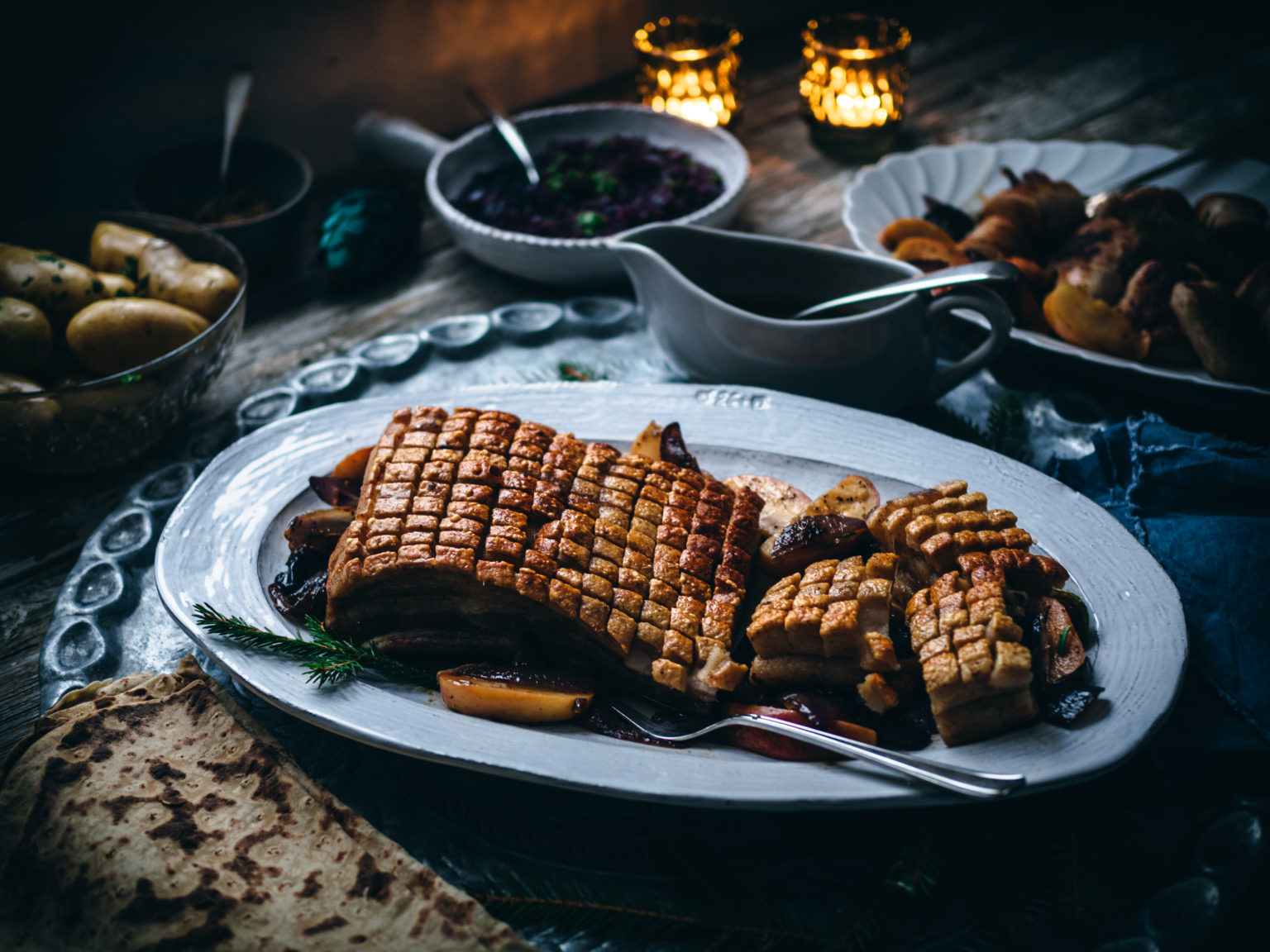 Norwegian Roasted Pork Belly (Ribbe) - North Wild Kitchen