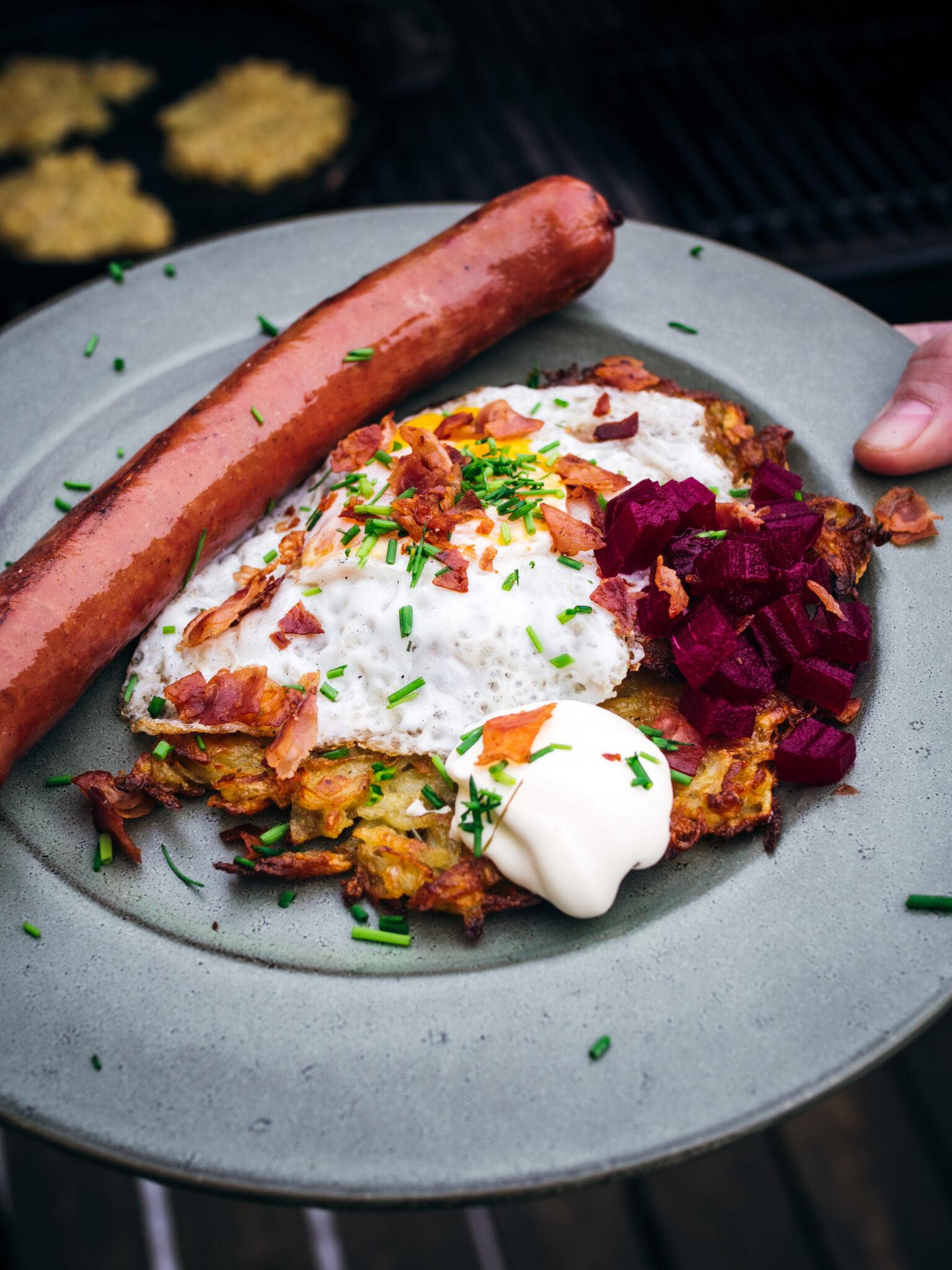Røsti Pytt-i-Panne "Norwegian Hash" on the Grill - North Wild Kitchen
