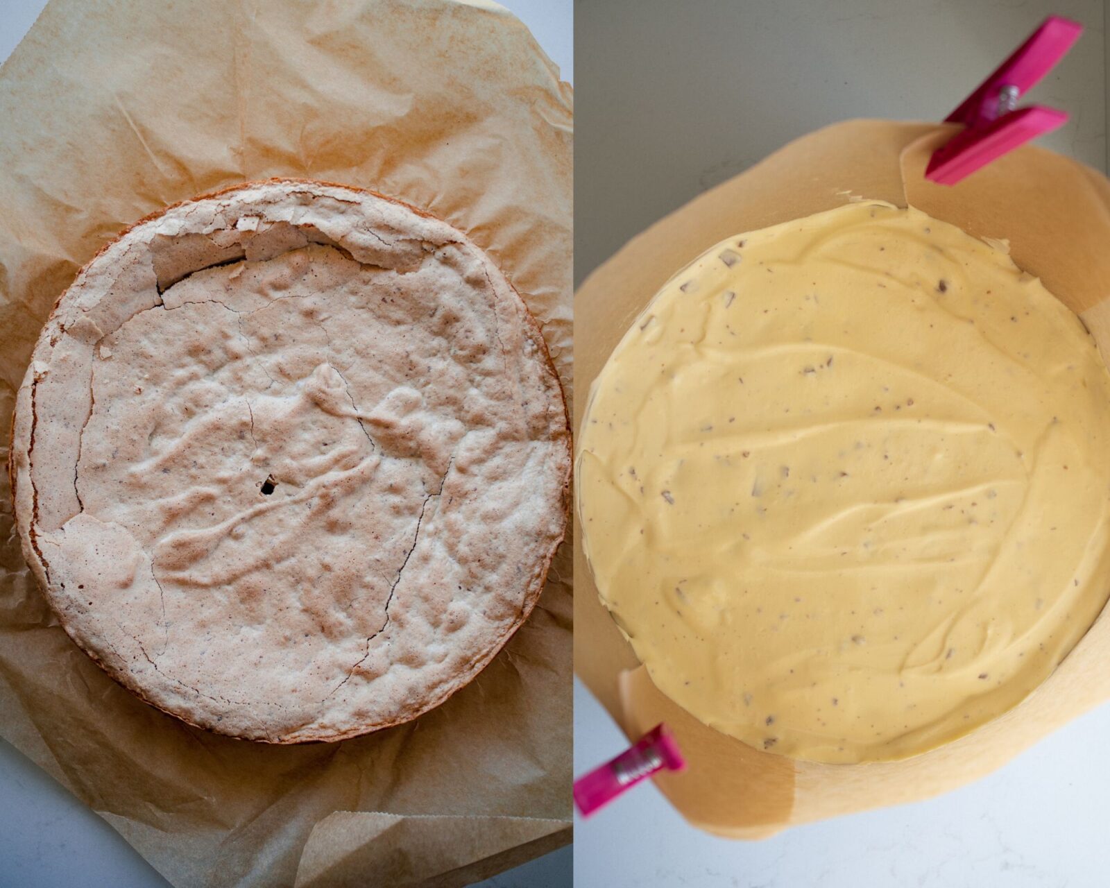 Daimiskake (Chocolate Toffee & Macaron Ice Cream Cake) - North Wild Kitchen