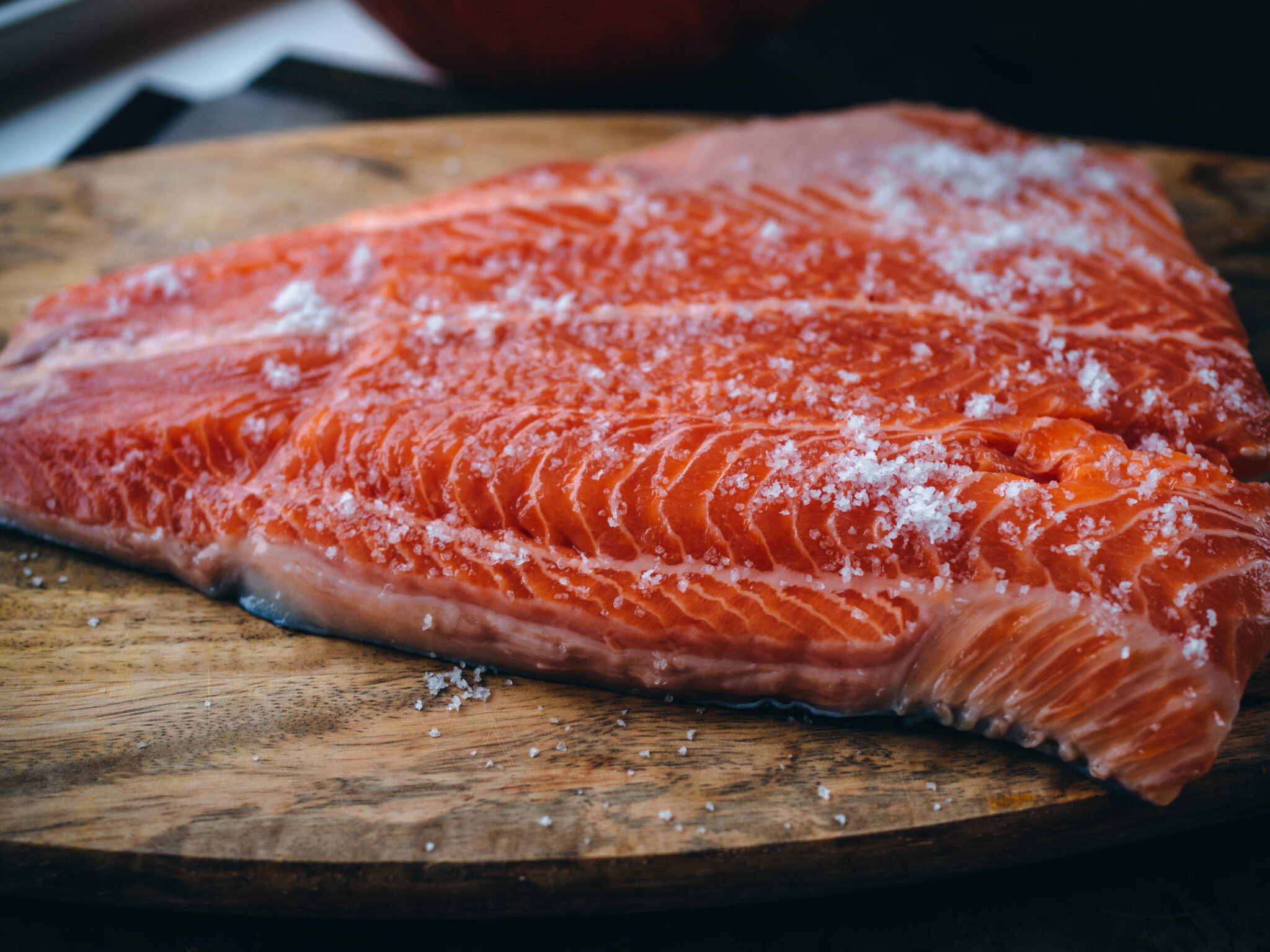 Pan-Seared Steelhead Trout with Roasted Pumpkin, Blackberries & Goat ...