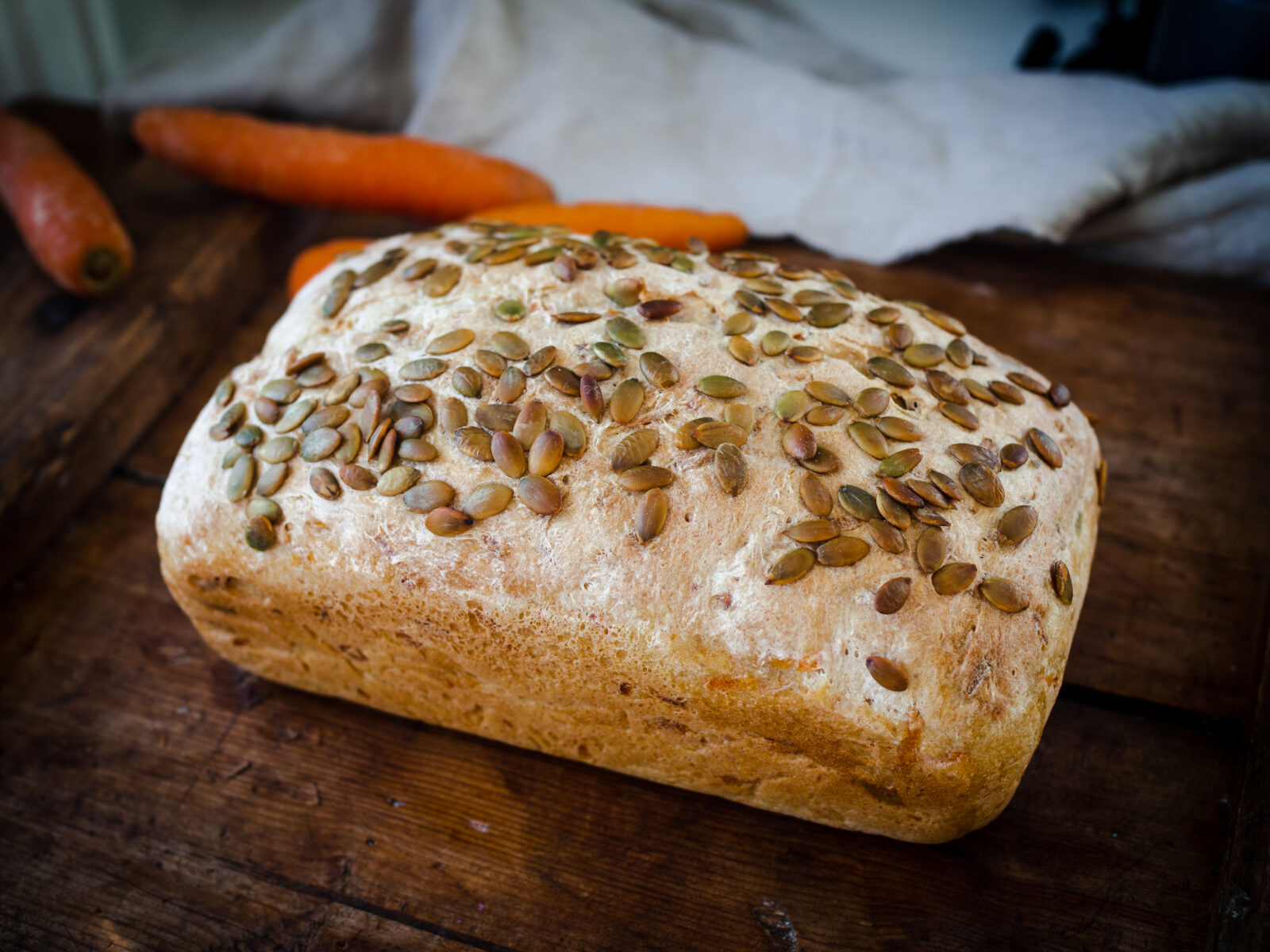 Spelt Carrot Bread (Gulrotbrød med Spelt) - North Wild Kitchen