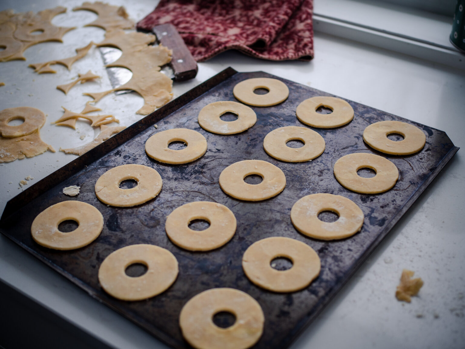 Norwegian Pastry Cookies (Terteringer) - North Wild Kitchen
