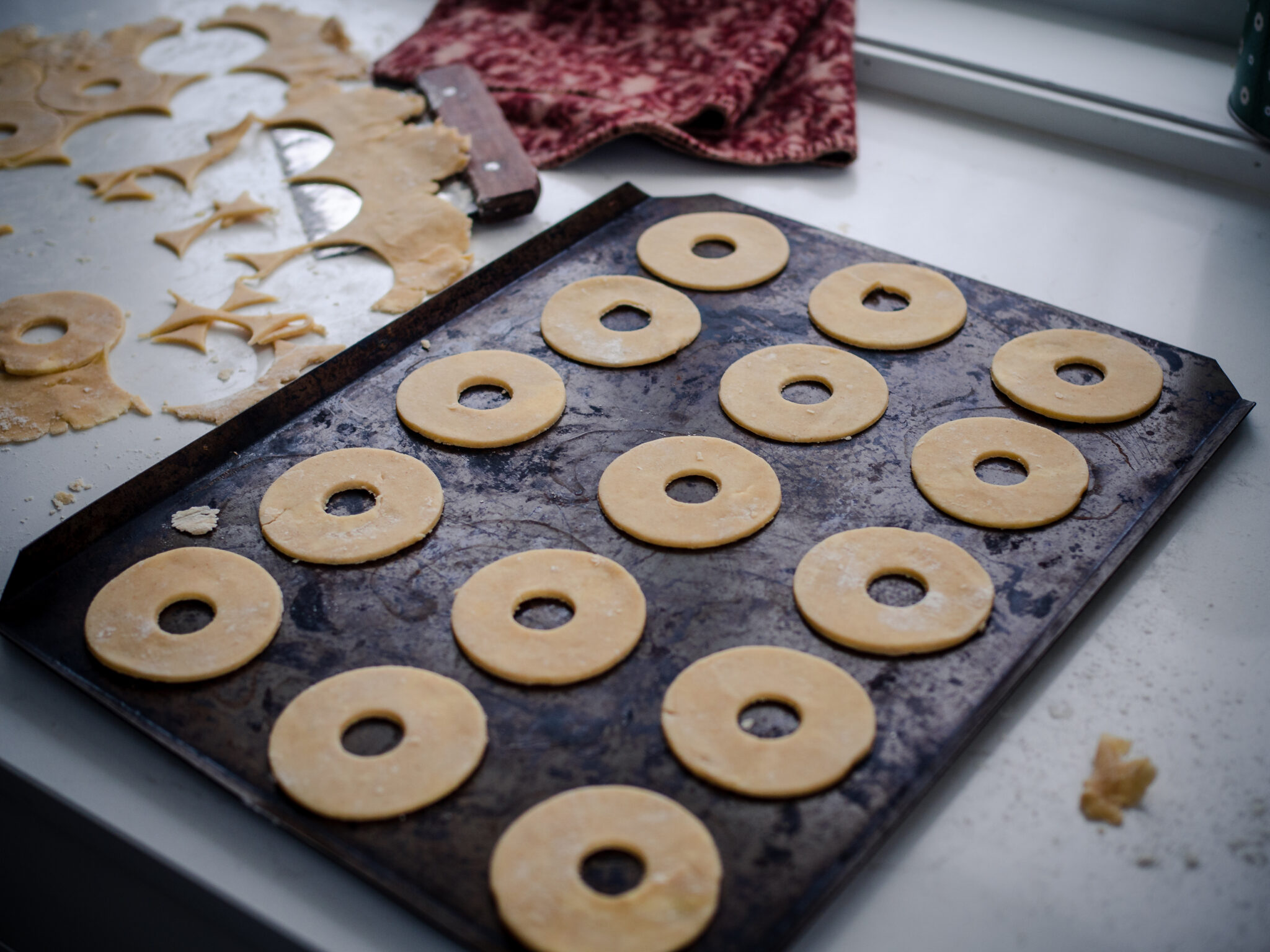 Norwegian Pastry Cookies (Terteringer) - North Wild Kitchen