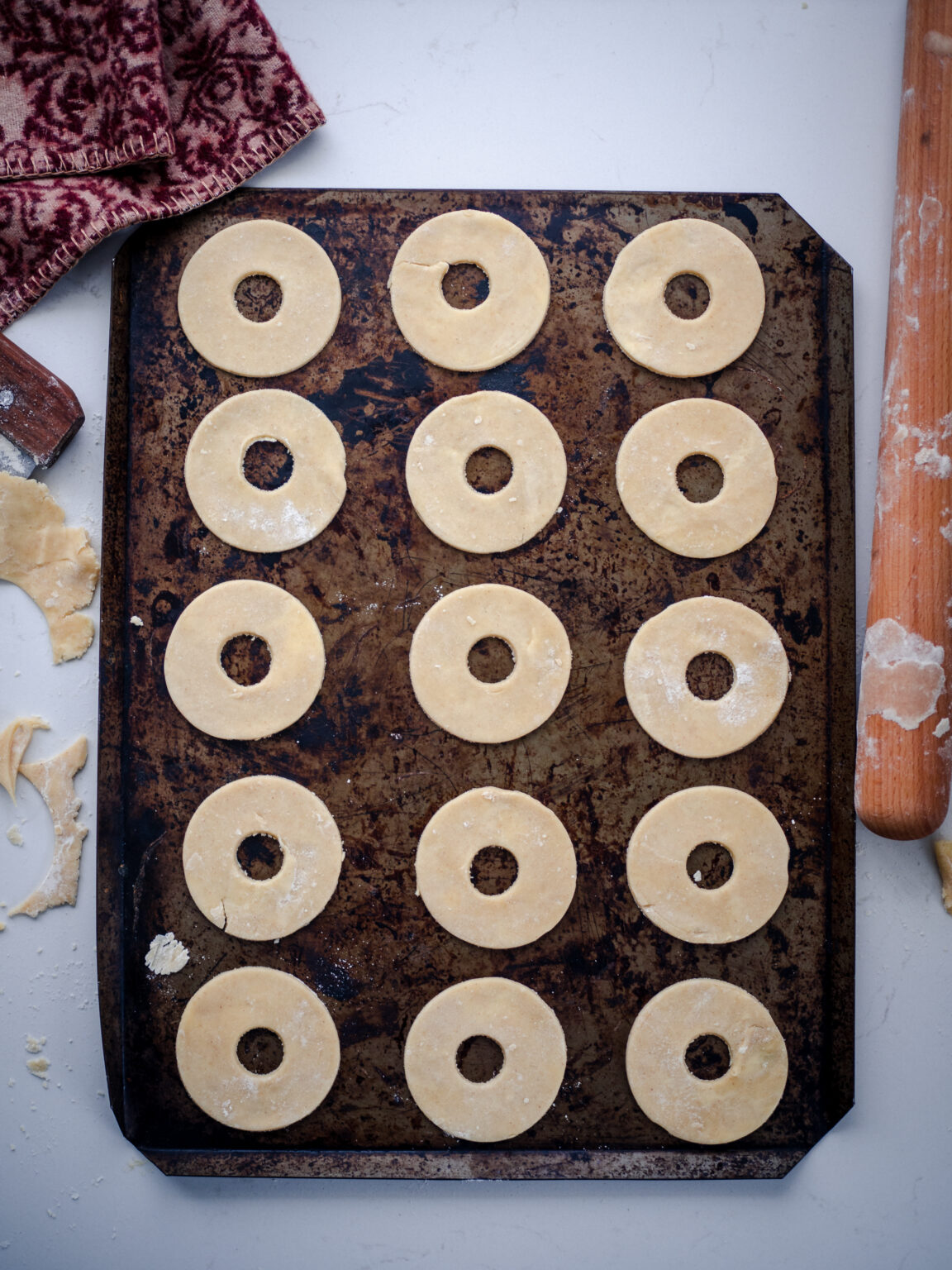 Norwegian Pastry Cookies (Terteringer) - North Wild Kitchen